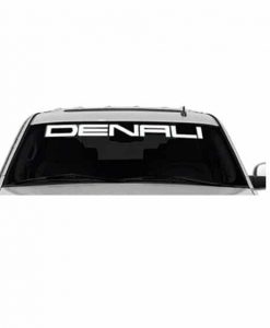 Windshield Banner - Chevy Avalanche Rear Window Sticker – Custom ...