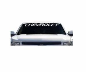 Chevrolet Classic Windshield Banner Chevy Window Decal Sticker | Custom ...