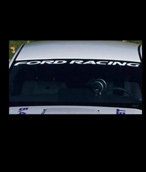 Ford Racing II Vinly Window Decal sticker – Custom Sticker Shop