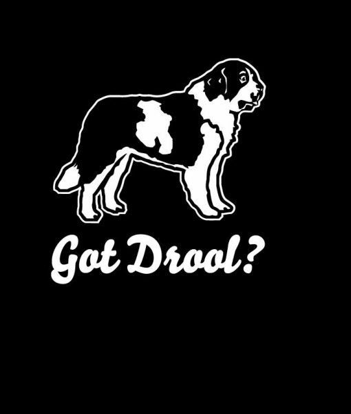 Got Drool St Bernard Dog Decal Sticker – Custom Sticker Shop