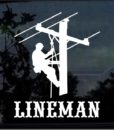 Lineman Electrician Decal Sticker – Custom Sticker Shop