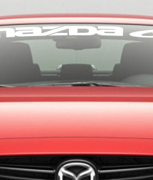 Mazda 6 Windshield Decal sticker – Custom Sticker Shop