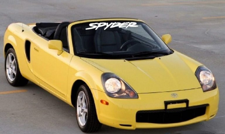 Mitsubishi Eclipse Spyder Windshield Banner Decal Sticker | Custom Made ...