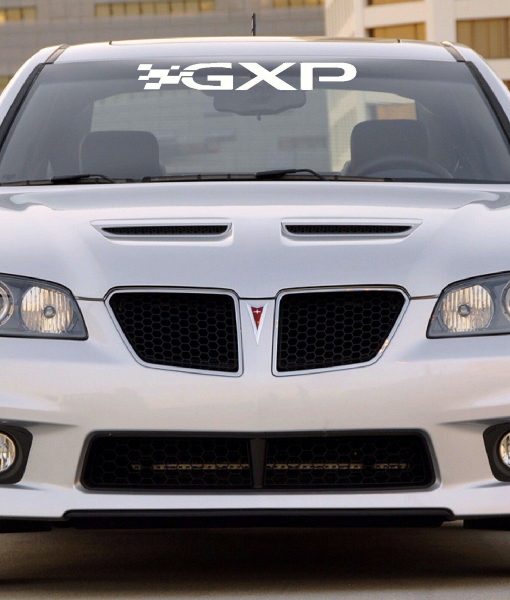 Pontiac GXP Windshield Decal sticker – Custom Sticker Shop