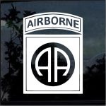 82nd Airborne window Decal Sticker – Custom Sticker Shop
