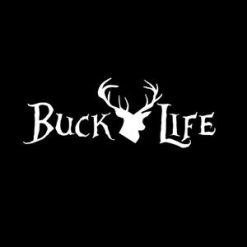 Buck Life Deer Hunting Window Decal Sticker For Cars And Trucks ...