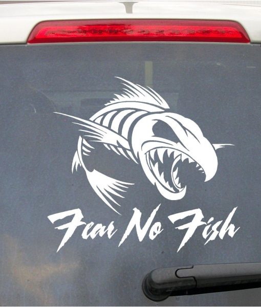 Fear No Fish II Decal Sticker – Custom Sticker Shop