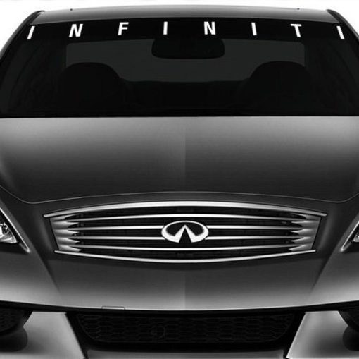 Windshield Decal sticker Fits Infiniti 011 – Custom Sticker Shop llc