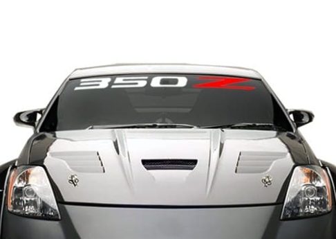 Nissan 350z Windshield Banner Decal Sticker | Custom Made In the USA ...