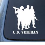 Veteran Window Decal Sticker | Custom Made In the USA | Fast Shipping