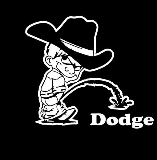Calvin Piss On Dodge Decal Stickers – Custom Sticker Shop Calvin Piss On Dodge Decal Stickers – Custom Sticker Shop