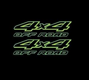 4×4 Decal Sticker Outlined – Ford Dodge Chevy Gmc | Custom Made In the ...