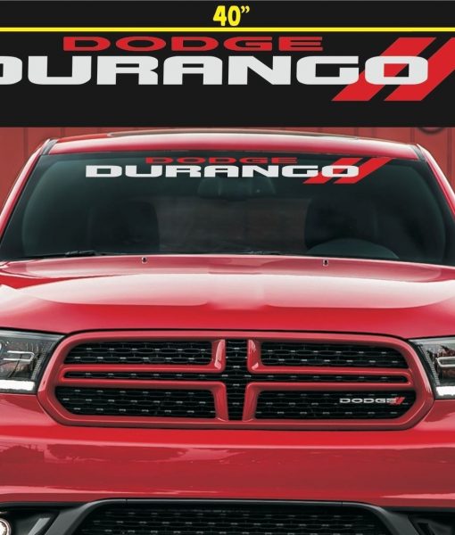 Dodge Durango Windshield Decal sticker a7 – Custom Sticker Shop