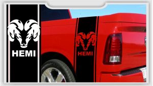 Dodge Hemi Kit A2 Sticker Set Of 2 – Dodge Decal Sticker | Custom Made ...
