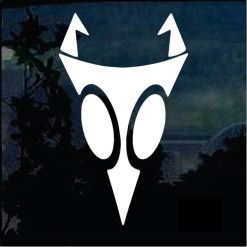 Invader Zim Irken Symbol Window Decal Sticker