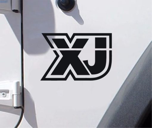 Jeep XJ fender Pair Jeep Decal Stickers A2 | MADE IN USA