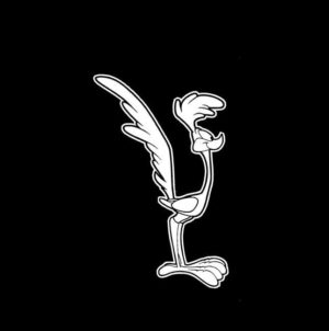 Road Runner Window Decal Sticker A2 – Custom Sticker Shop