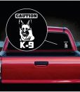 Caution K9 German Shepherd Decal Sticker – Custom Sticker Shop