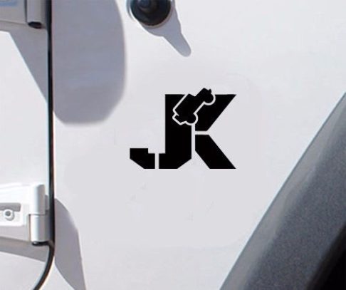 Jeep JK fender Pair Jeep Decal Stickers A3 | MADE IN USA