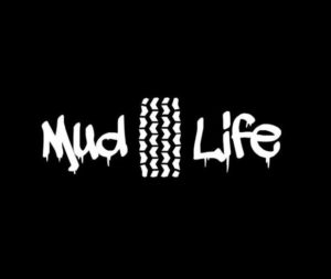 Mud Life Tire Tracks A2 Decal Sticker For Cars And Trucks | Custom Made ...