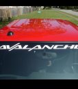 Chevy Avalanche Windshield Decal sticker – Custom Sticker Shop