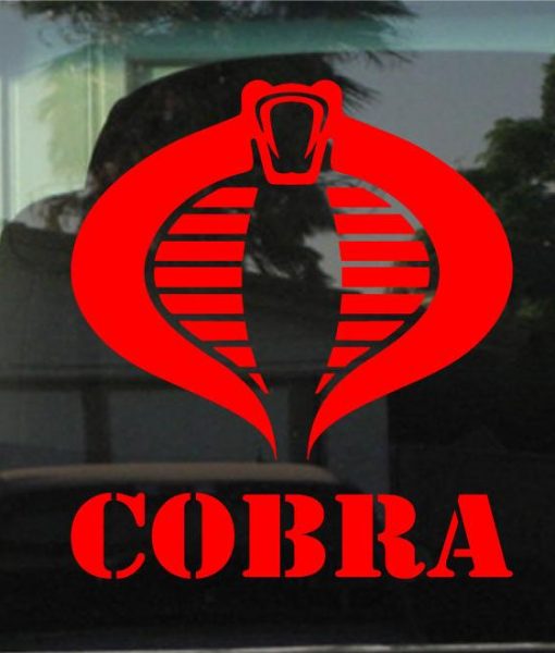 Cobra GI Joe Decal Sticker – Custom Sticker Shop