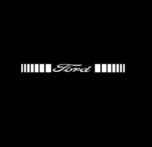 Ford Windshield Banner Decal Sticker