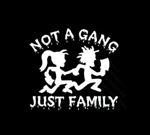 Not gang Just Family Hatchetman ICP Window Decal Sticker – Custom ...