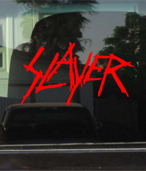 slayer Band Decal Sticker – Custom Sticker Shop