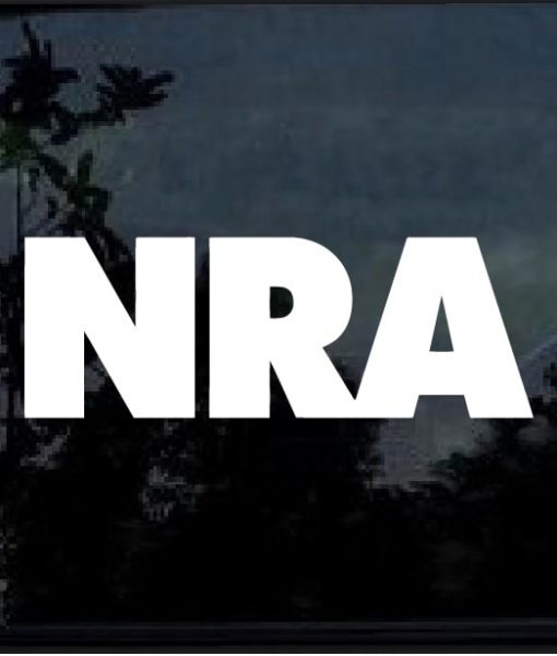NRA - Assault Rifle Gun Decal Sticker – Custom Sticker Shop