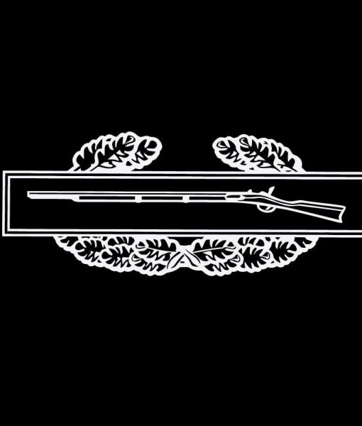 Combat Infantry Badge Decal Sticker Decal Sticker – Custom Sticker Shop