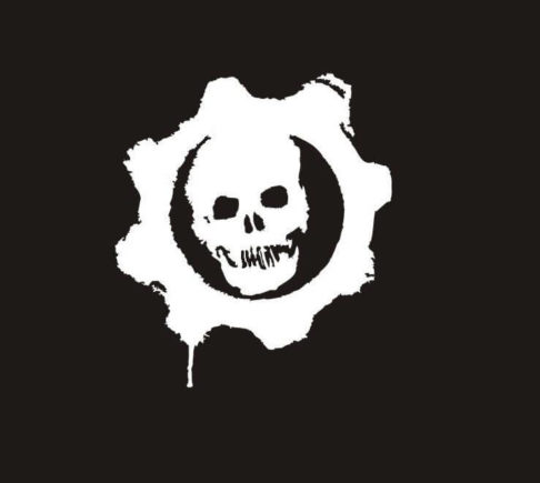 Gears of War Window Decal Sticker