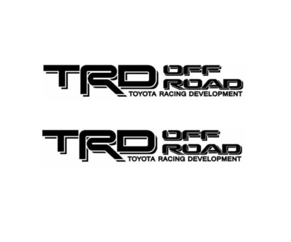 Toyota Trd Off Road Decal Toyota Trd Stickers A2 | Custom Made In the ...