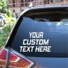 Make your own Custom Window Decal Sticker | MADE IN USA