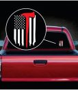 Red Axe of Courage Fireman Firefighter Decal Sticker – Custom Sticker Shop