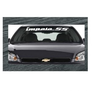 Chevrolet Impala Ss Windshield Banner Decal Sticker | Custom Made In ...