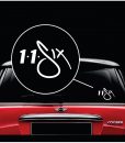 116 Clique Christian Rock band Decal Sticker – Custom Sticker Shop