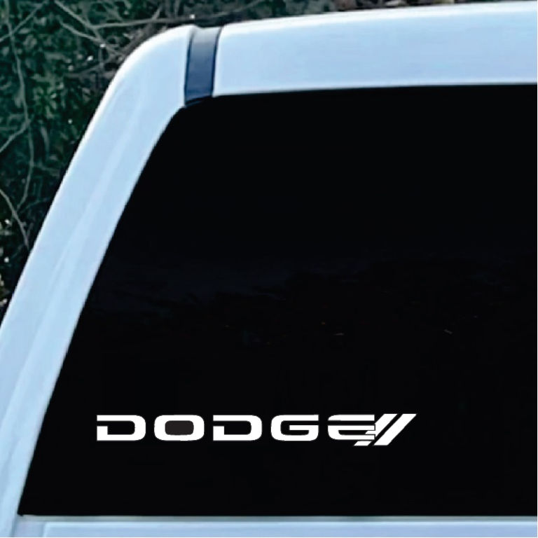 Dodge Mopar Hash Mark Window Decal Sticker Dodge Decal Sticker | Custom ...