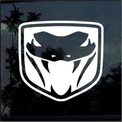 Dodge Viper Window Decal Sticker – Aftermarket replacement NON Factory ...