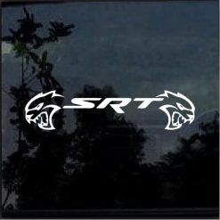Hellcat Srt a4 Window Decal Sticker