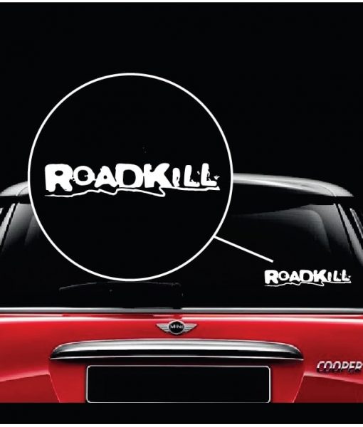 Roadkill Decal Sticker – Custom Sticker Shop