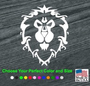 Alliance World Of Warcraft Window Decal Sticker For Cars And Trucks ...