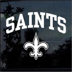 New Orleans Saints Window Decal Sticker