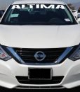Nissan Altima windshield decal sticker – Custom Sticker Shop