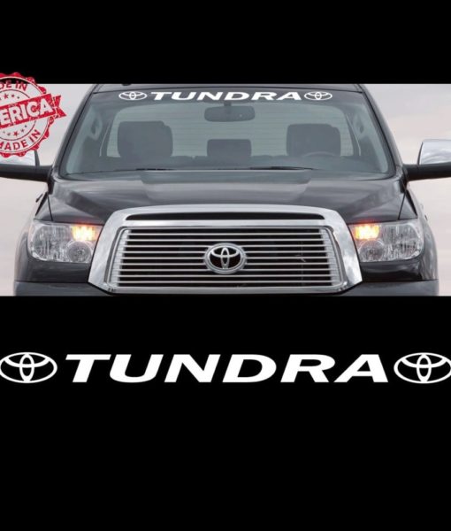 Toyota Tundra Windshield Decal Sticker – Custom Sticker Shop