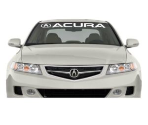 Acura Logo Windshield Banner Decal Sticker | Custom Made In the USA ...