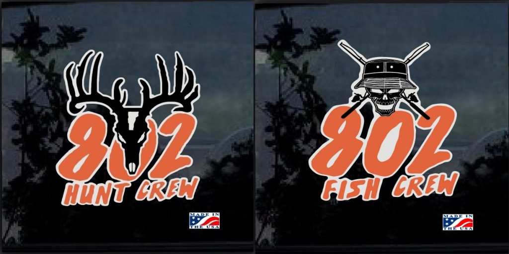 802 hunt crew | Custom Sticker Shop
