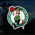 Boston Celtics Full Color Decal Sticker | Custom Made In the USA | Fast ...