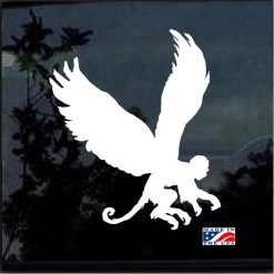 Flying Monkey Wizzard of Oz Window Decal Sticker