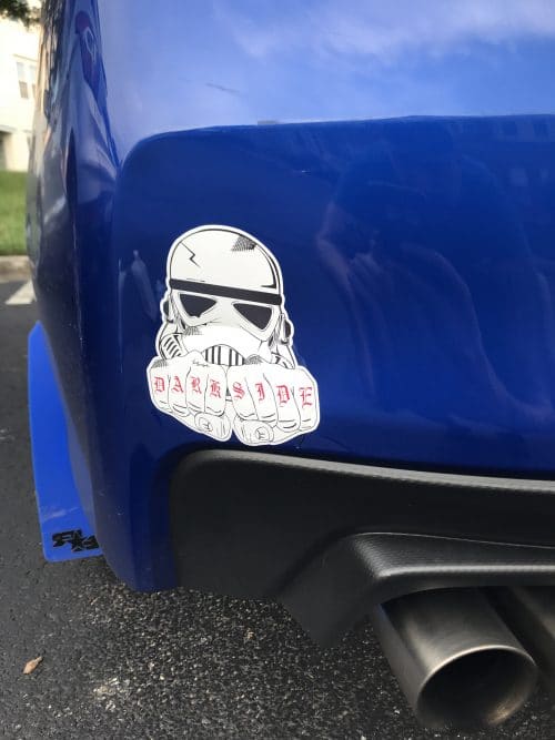Dark Side | Custom Sticker Shop